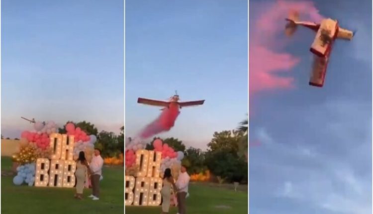 Një festë për zbulimin e gjinisë përfundoi në tragjedi: Aeroplani u ... Një festë për zbulimin e gjinisë përfundoi në tragjedi: Aeroplani u ...