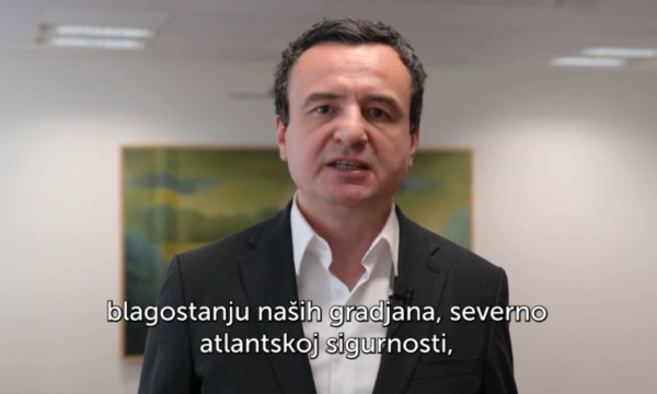Kurti me mesazh përkrahës për partinë e Gjukanoviqit në prag të ... Kurti me mesazh përkrahës për partinë e Gjukanoviqit në prag të ...