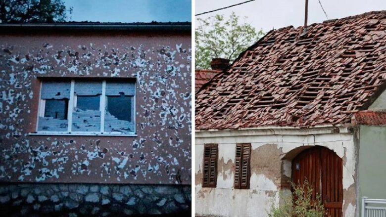 Moti i ligë godet Kroacinë, erërat e forta shkaktojnë dëme të mëdha ...