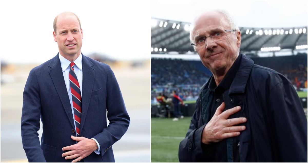 Ndarja nga jeta e Sven-Göran Eriksson, Princ William mesazh ngushëllimi ... Ndarja nga jeta e Sven-Göran Eriksson, Princ William mesazh ngushëllimi ...